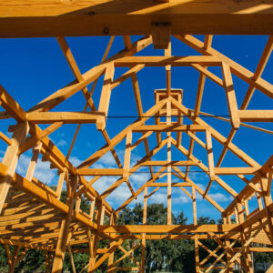 Timber Frame Trusses - Harmony Timberworks